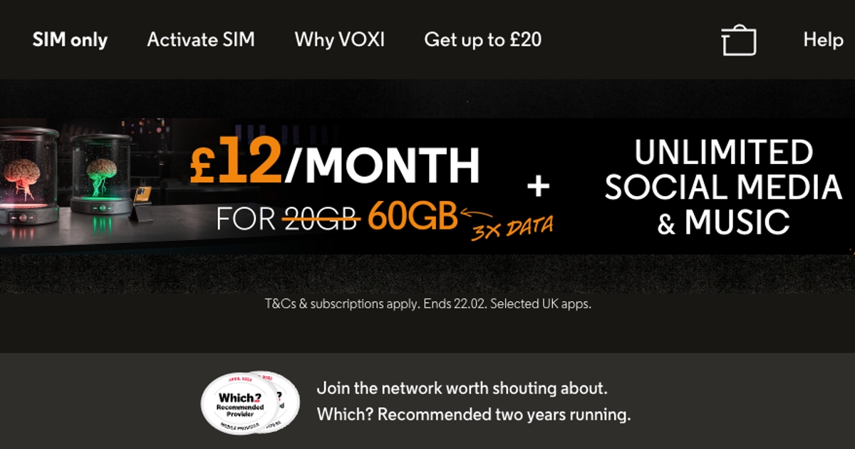 VOXI running triple data offer on select plans if you sign up before 22 ...
